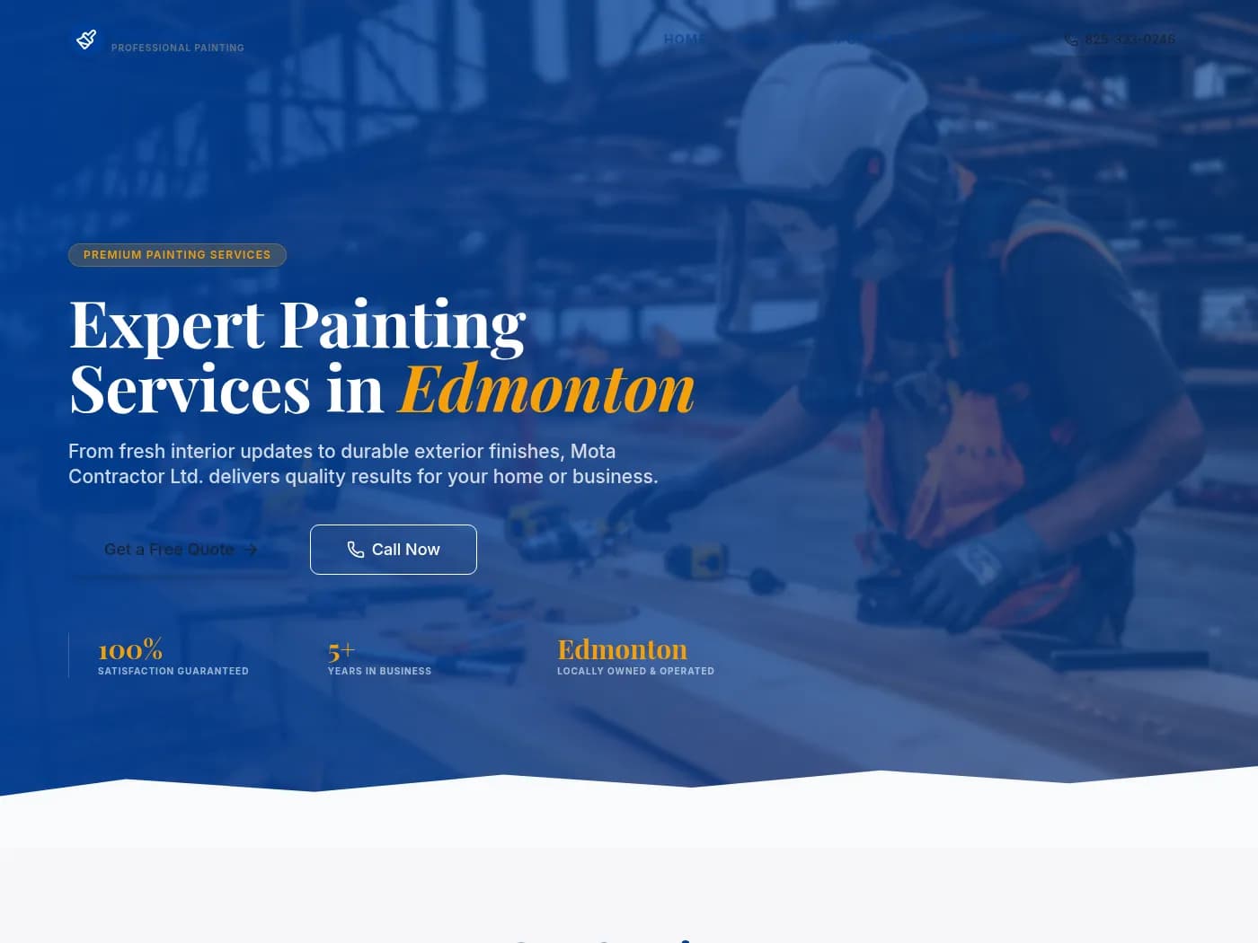 Mota Contractor Site