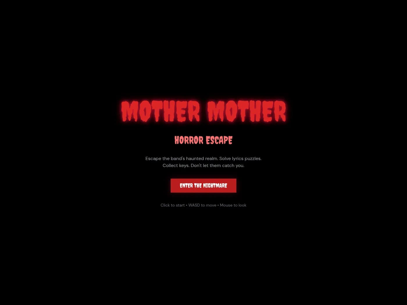 Mother Mother Horror Game