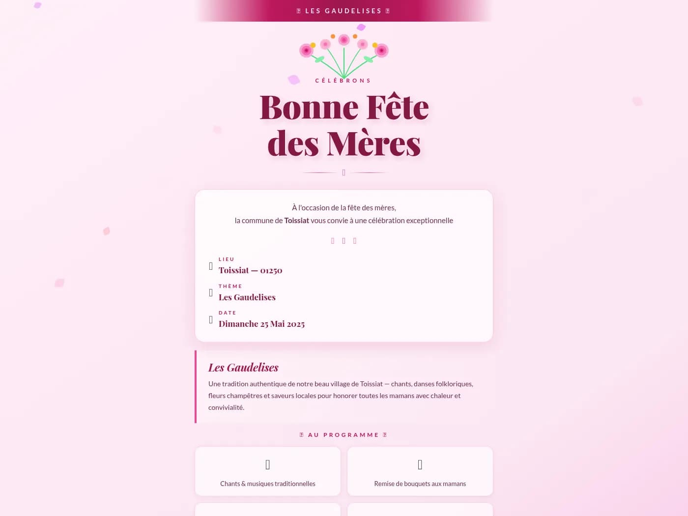 Mother's Day Flyer