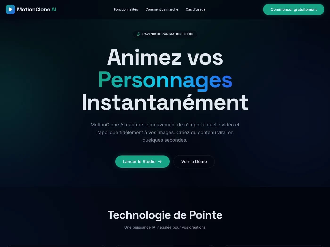MotionClone AI