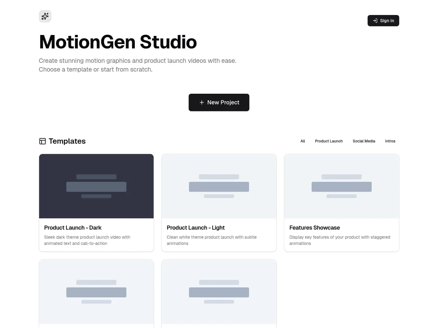 MotionGen Studio