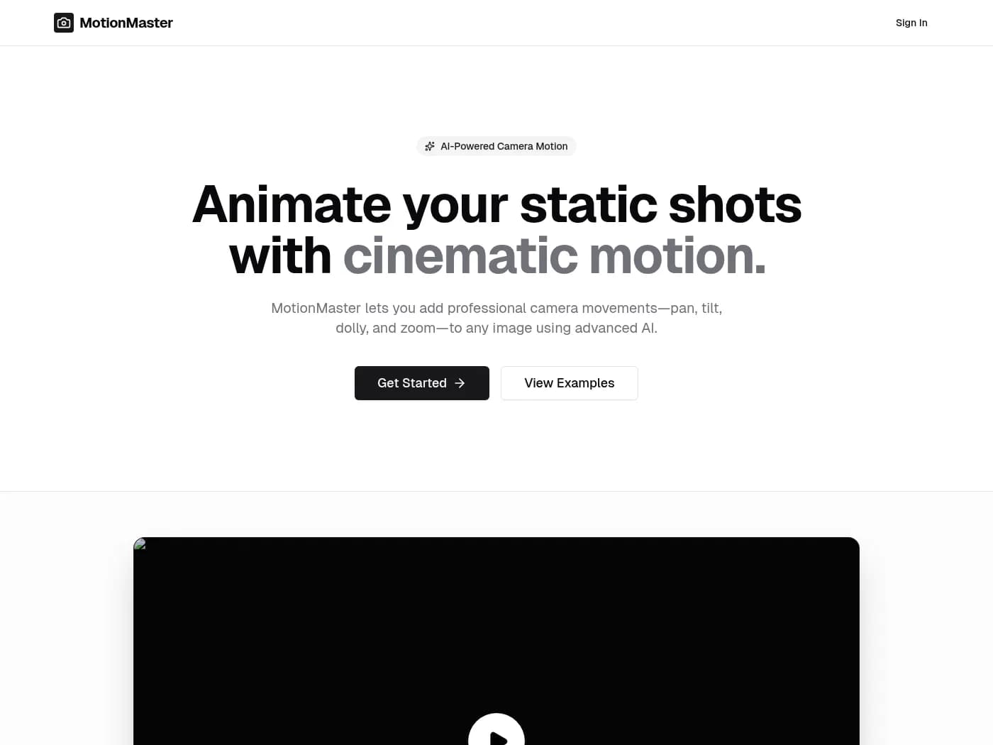 MotionMaster Video Tool