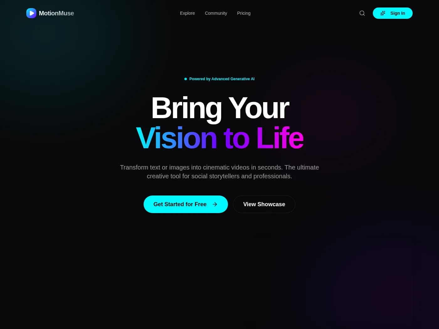 MotionMuse Clone