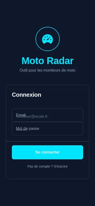 Permis Moto Radar App