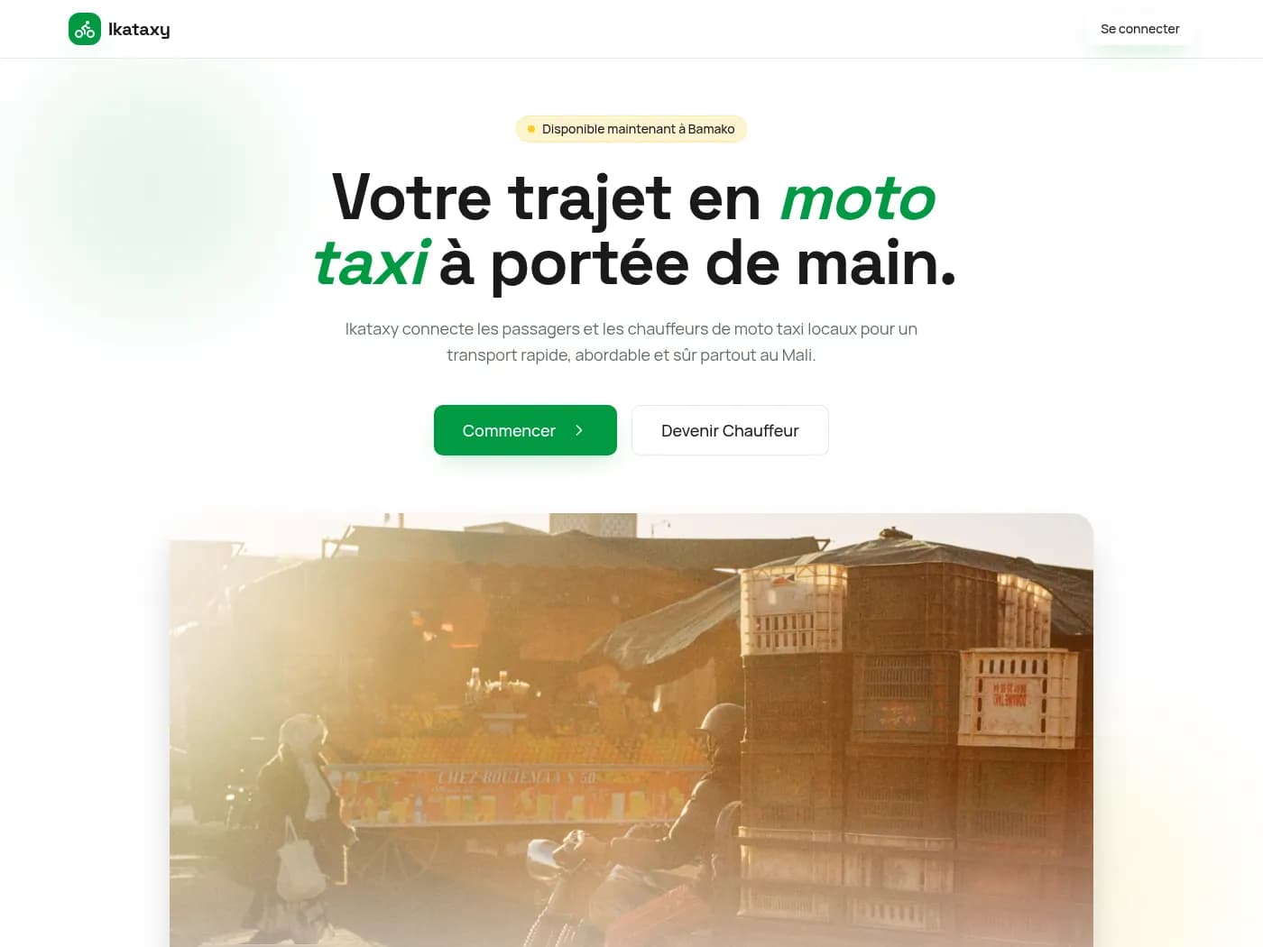 Moto Taxi Mali