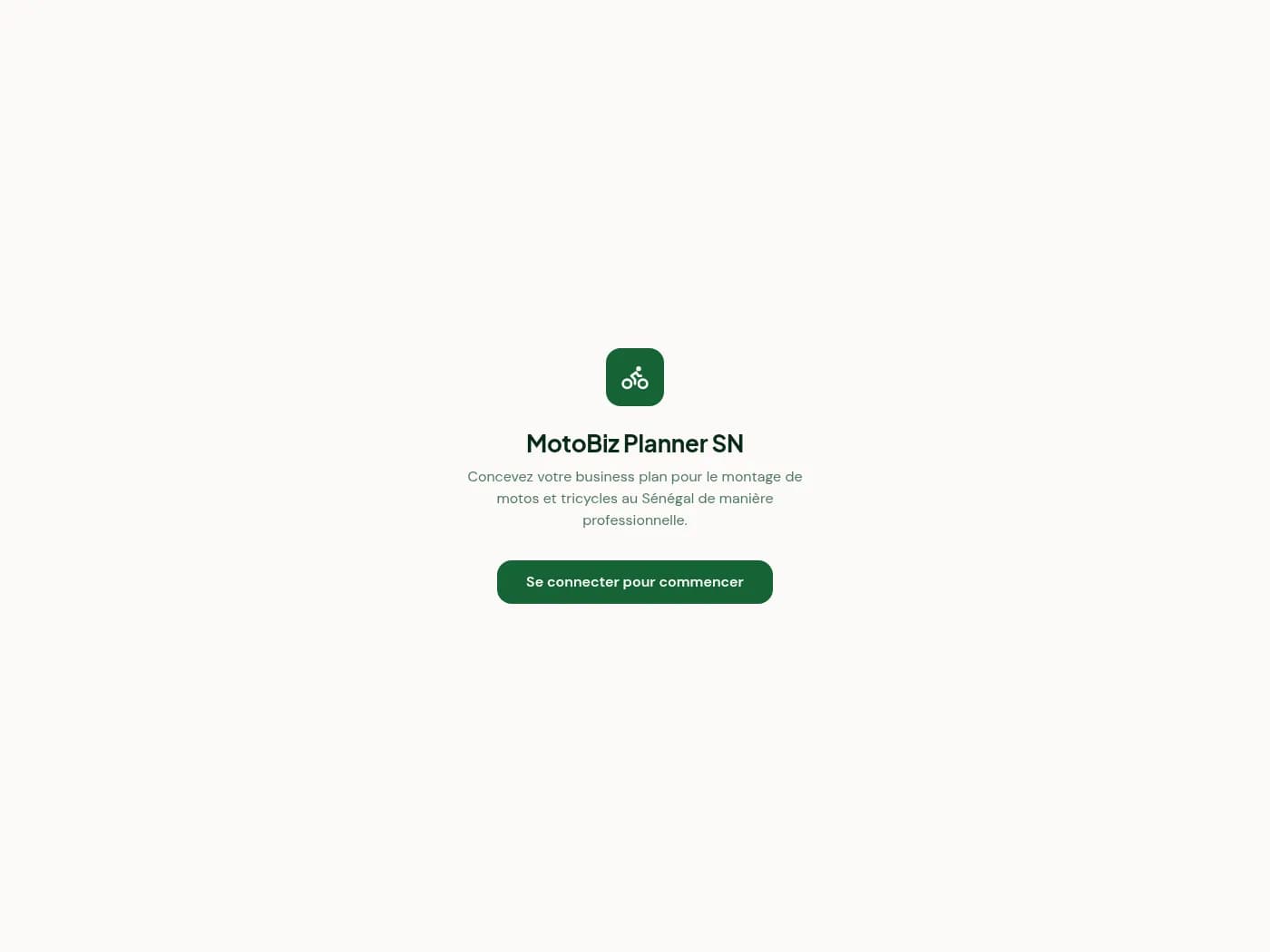 MotoBiz Planner Sénégal