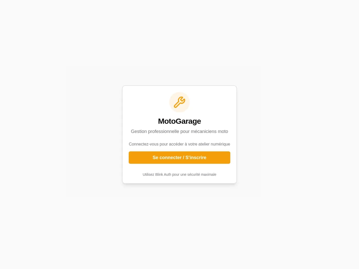MotoGarage Manager
