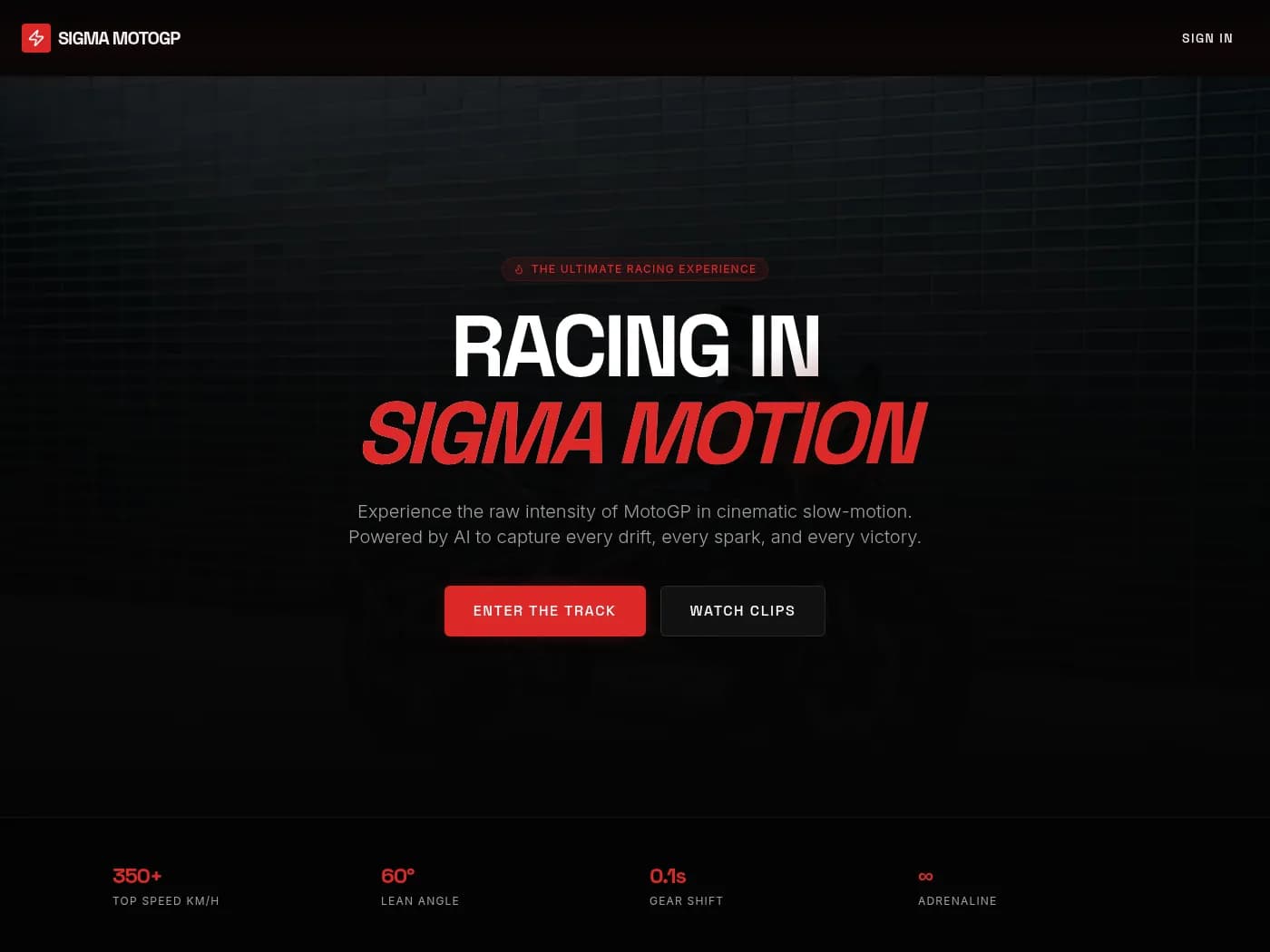 Sigma MotoGP Slowmo