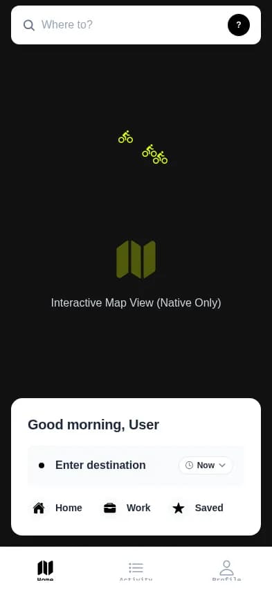 MotoQuick Ride App