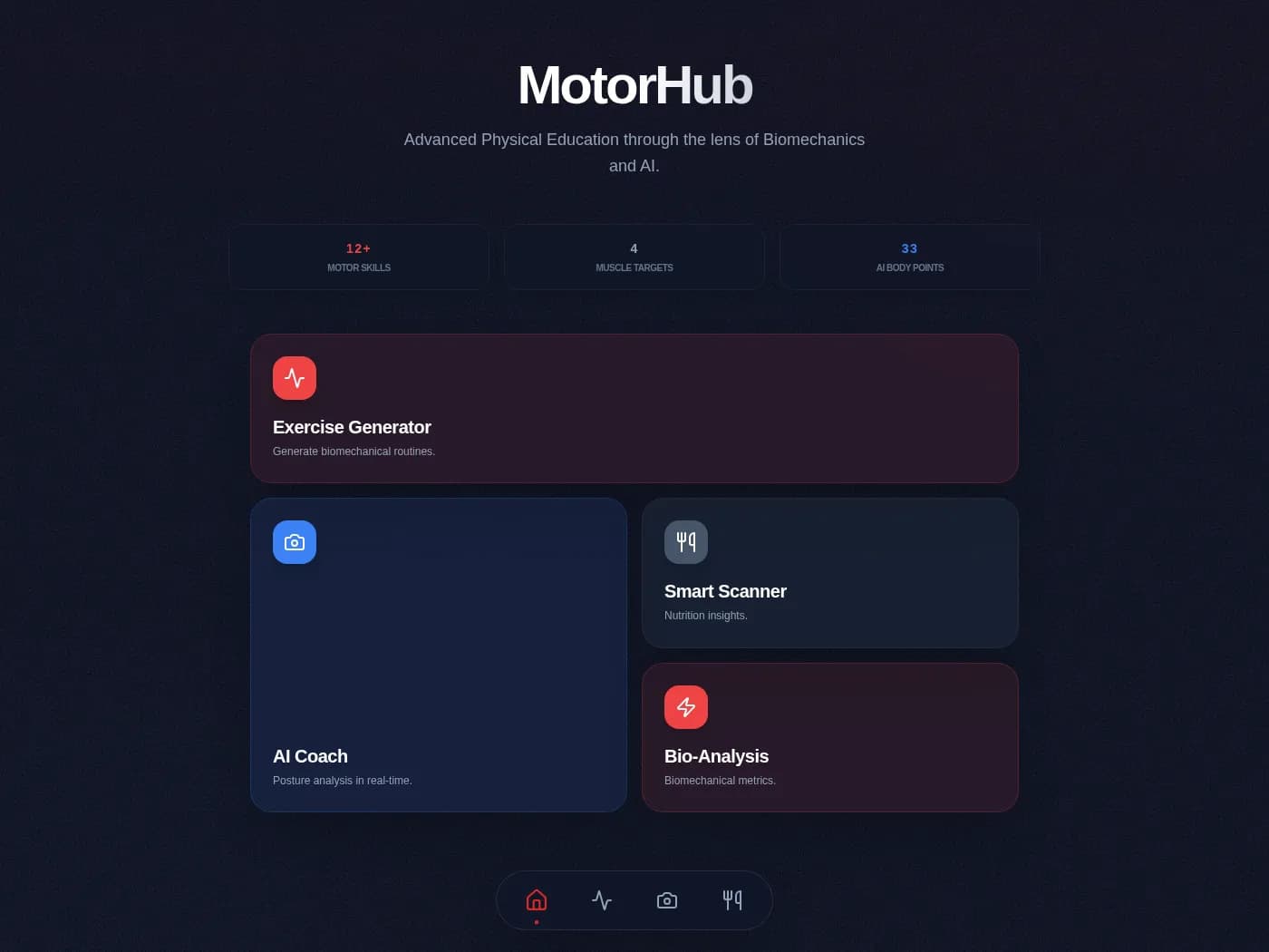 MotorHub: Advanced Phys Ed