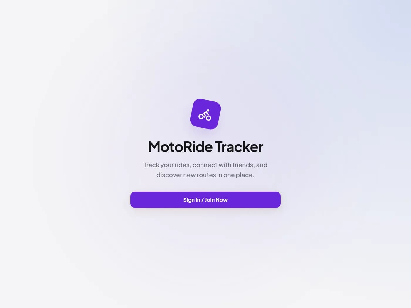 MotoRide Tracker
