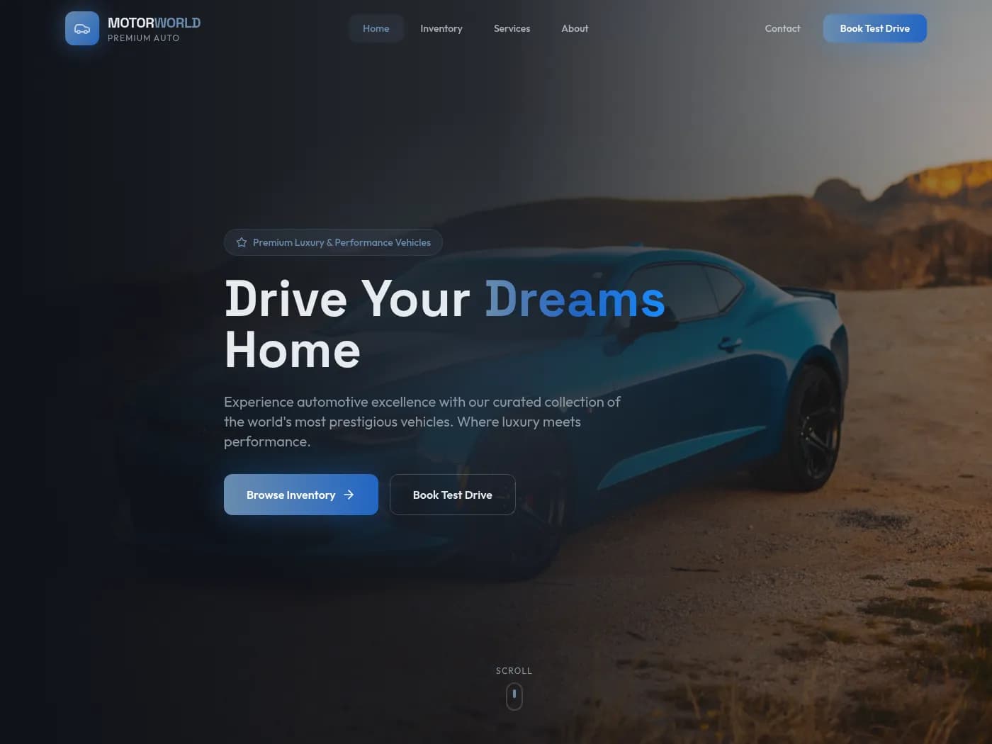 MotorWorld Web App