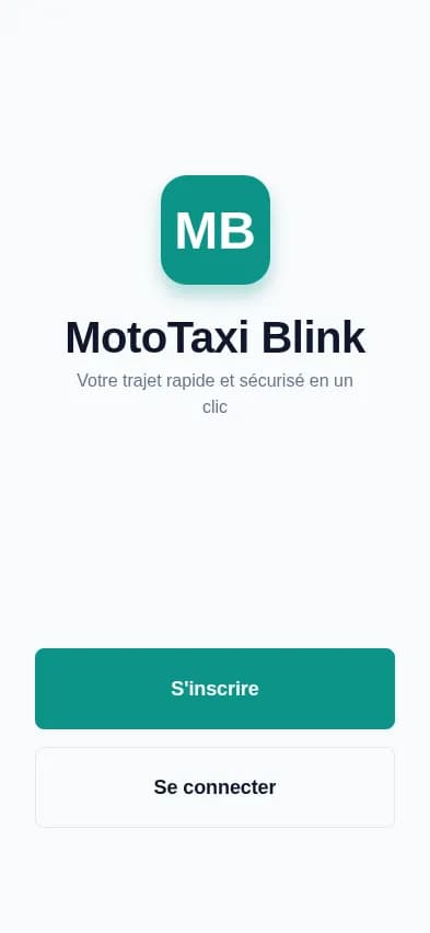 MotoTaxi Blink App