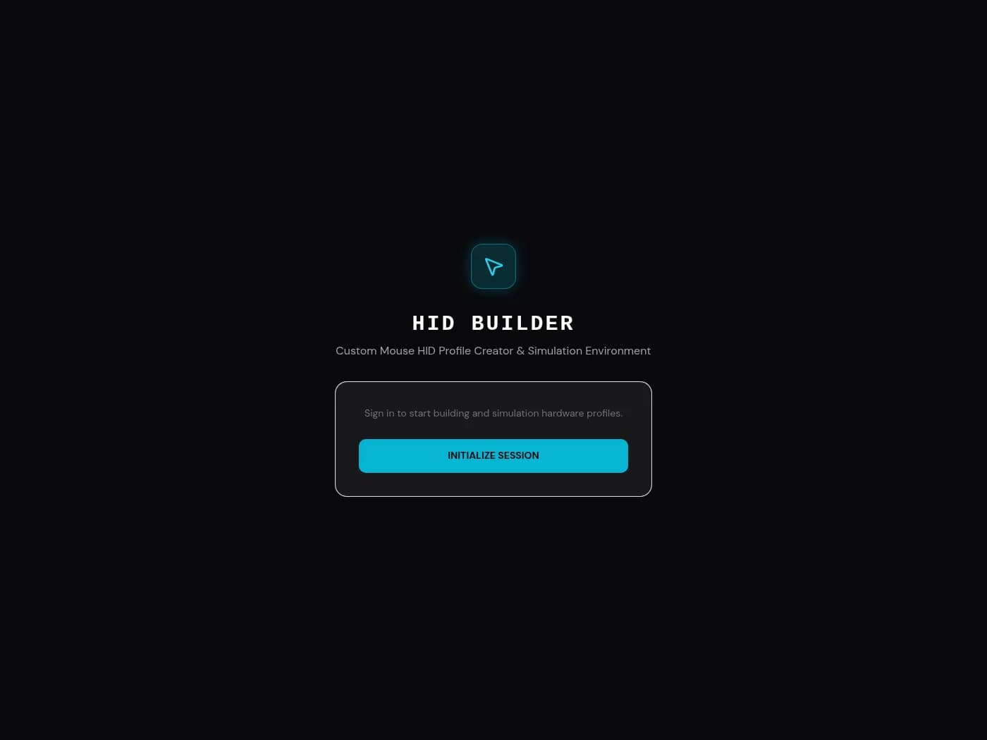 Mouse HID Builder