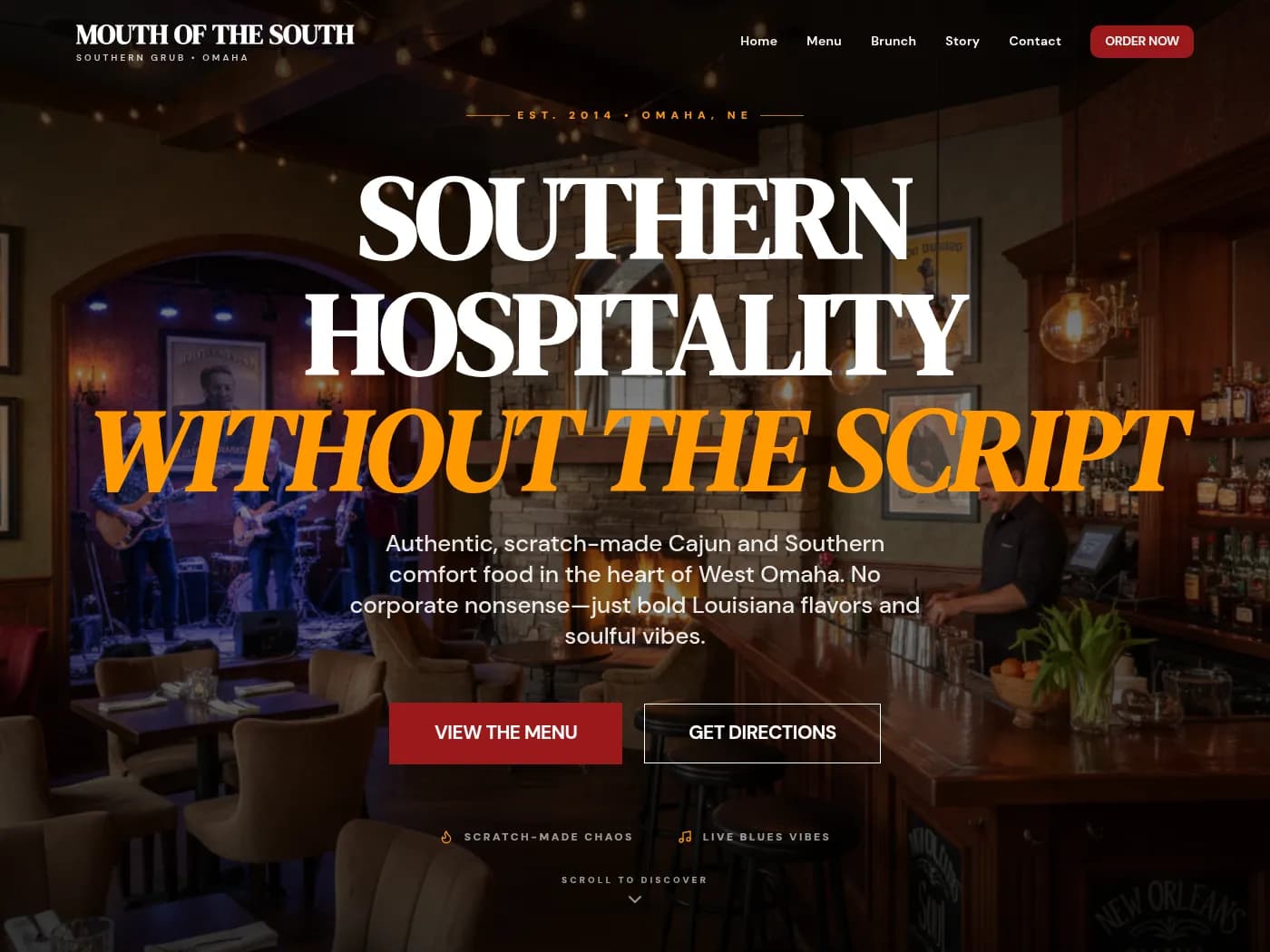 Mouth of the South Web