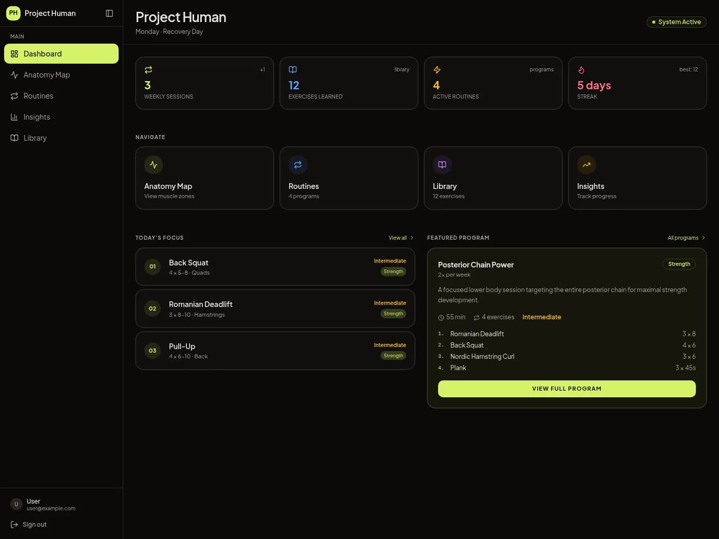 Project Human App