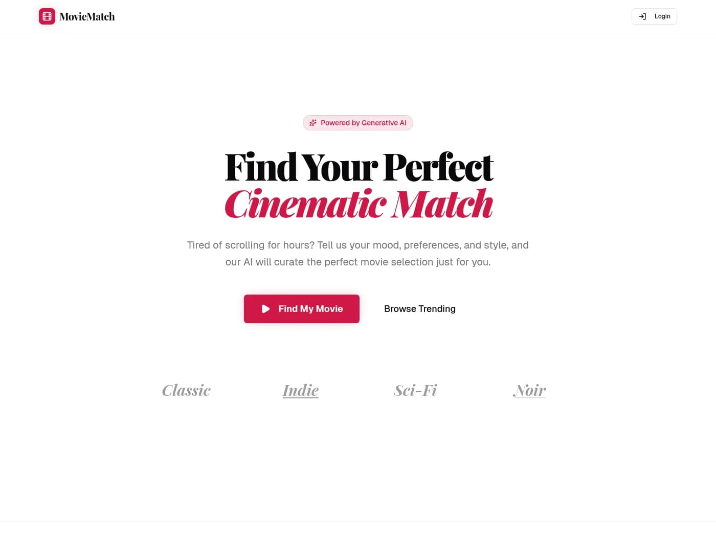 MovieMatch Finder