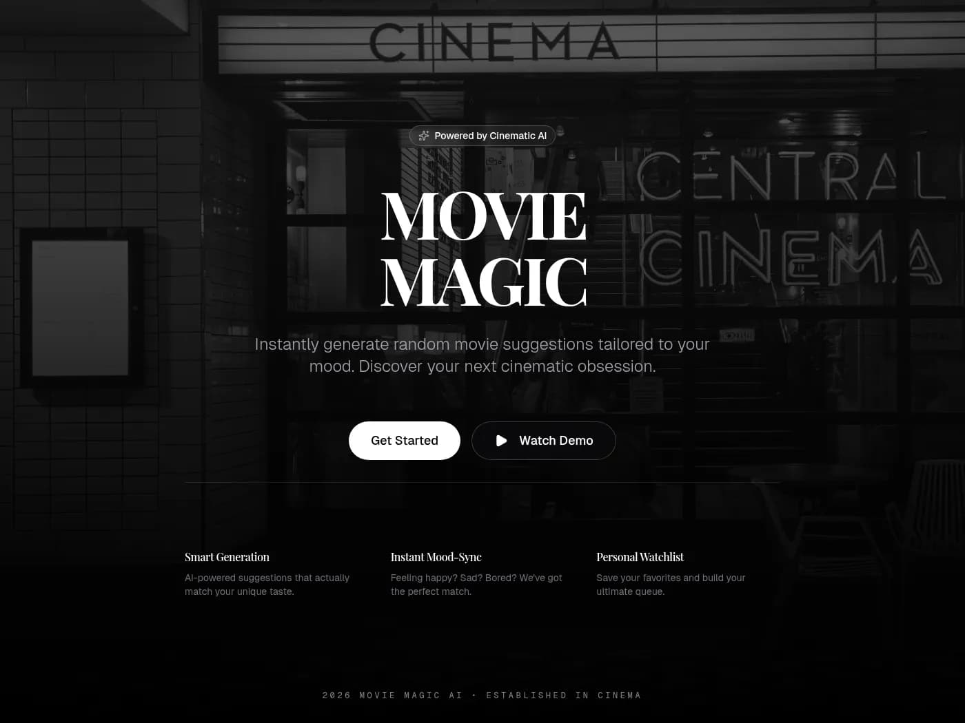 Movie Magic Generator