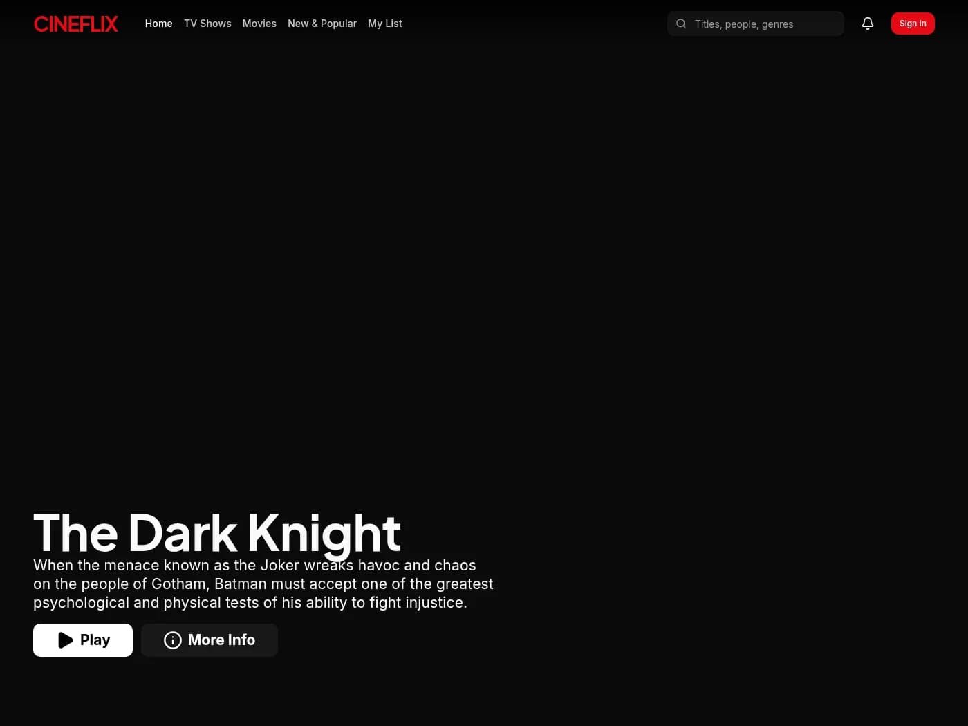CineFlix App
