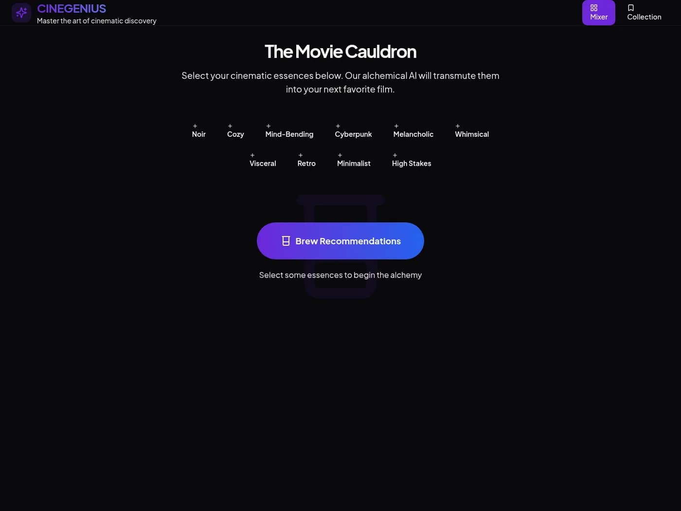 CineGenius Recommender
