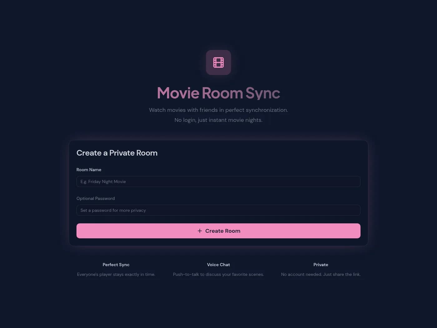 Movie Room Sync