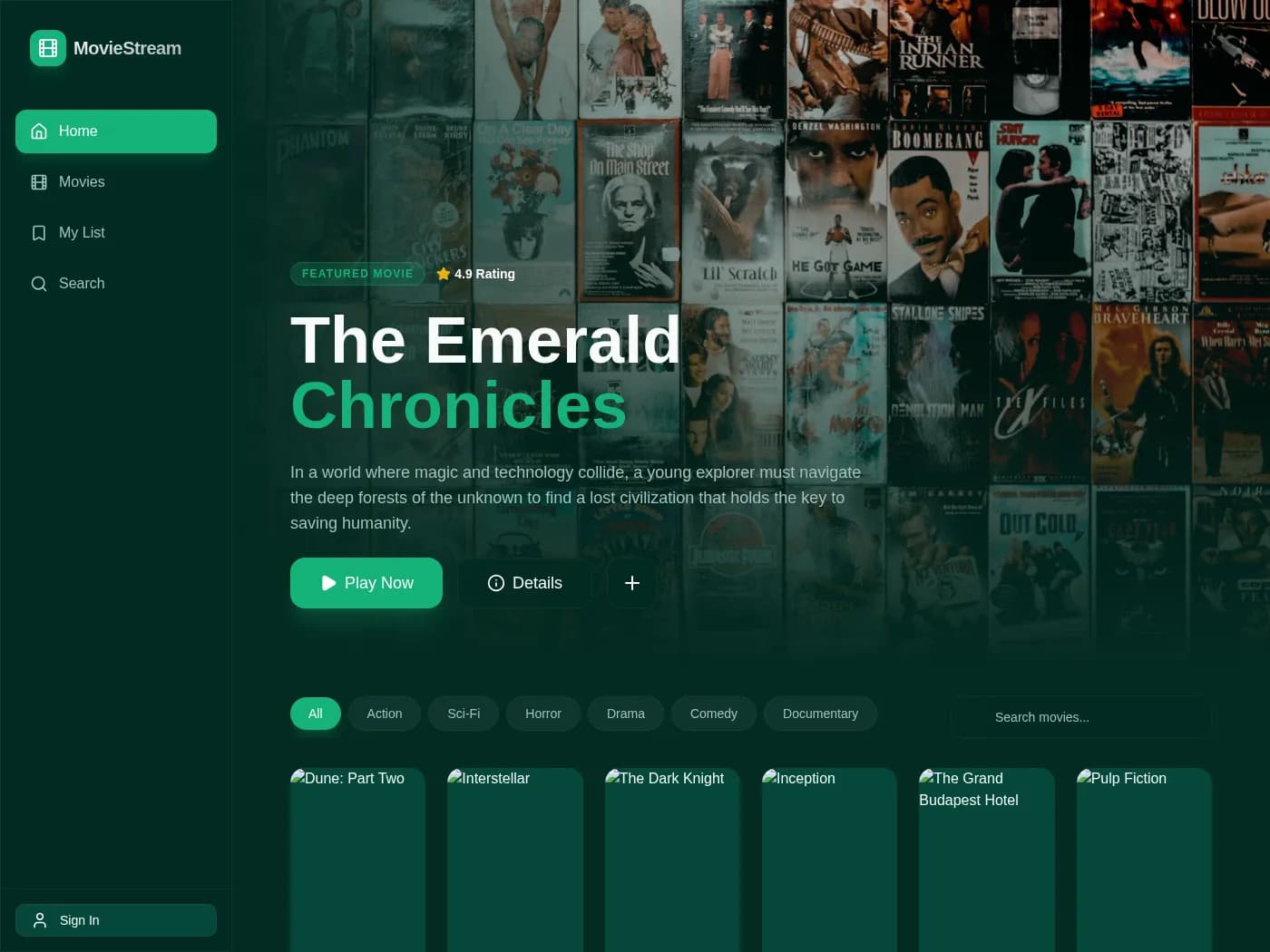 MovieStream Hub