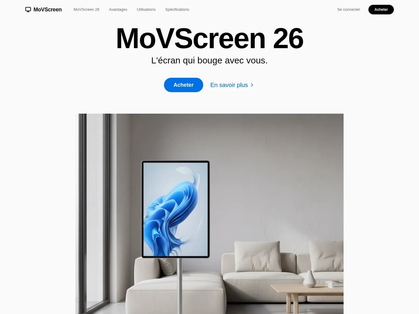 MoVScreen E-Commerce