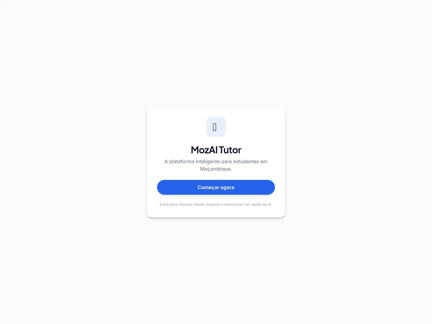 MozAI Tutor