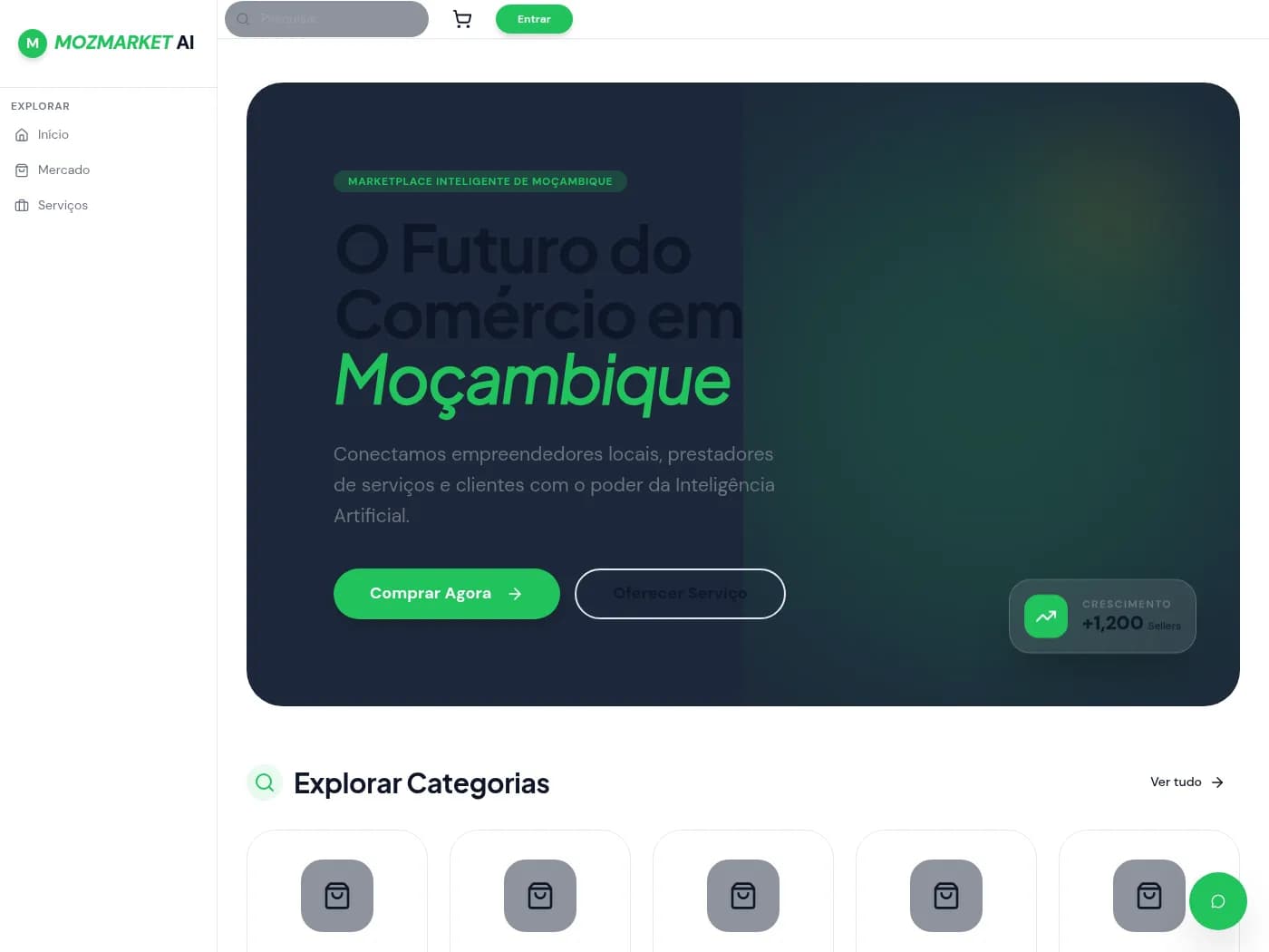 MozMarket AI Marketplace