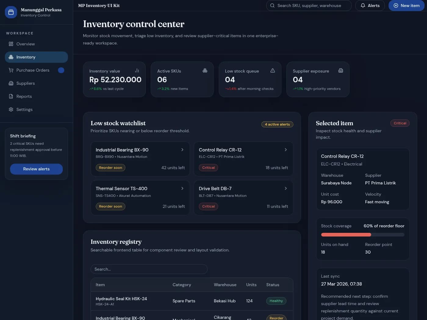 MP Inventory UI Kit