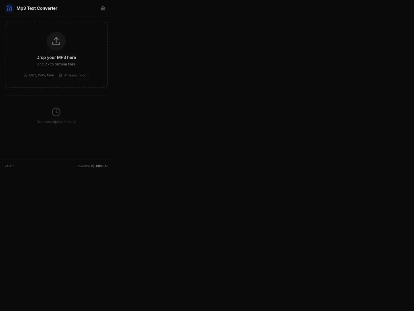 Mp3 Text Converter