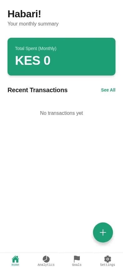 M-Pesa Expense Logger