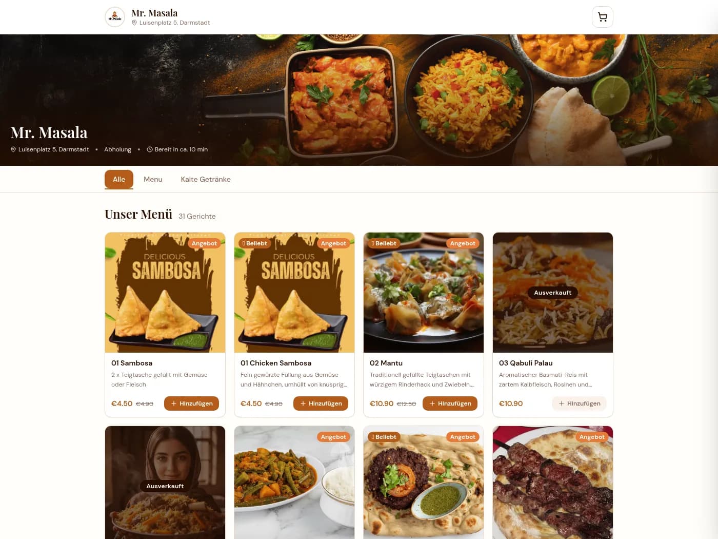 Mr. Masala Eats
