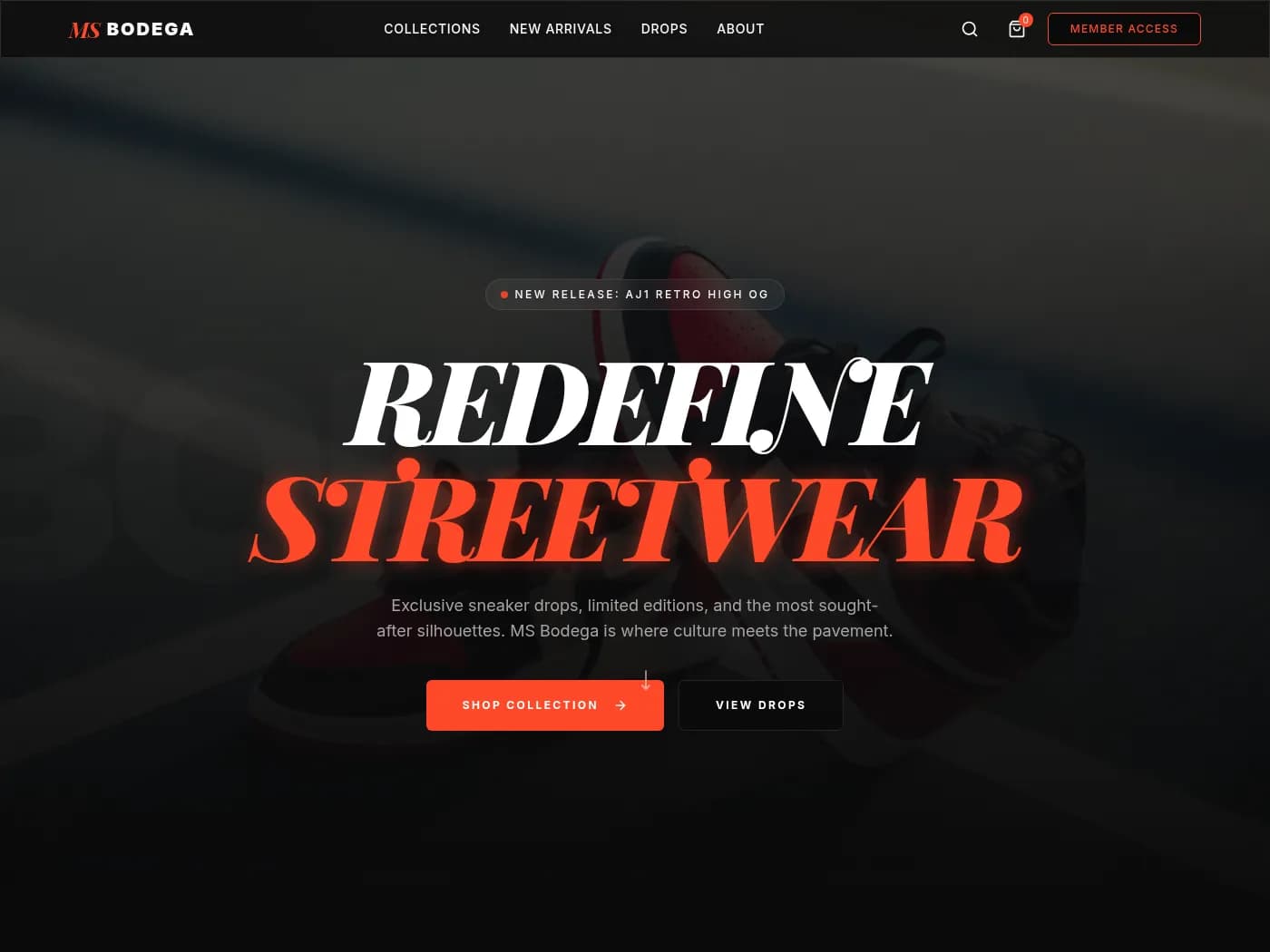 MS Bodega Sneakers Shop