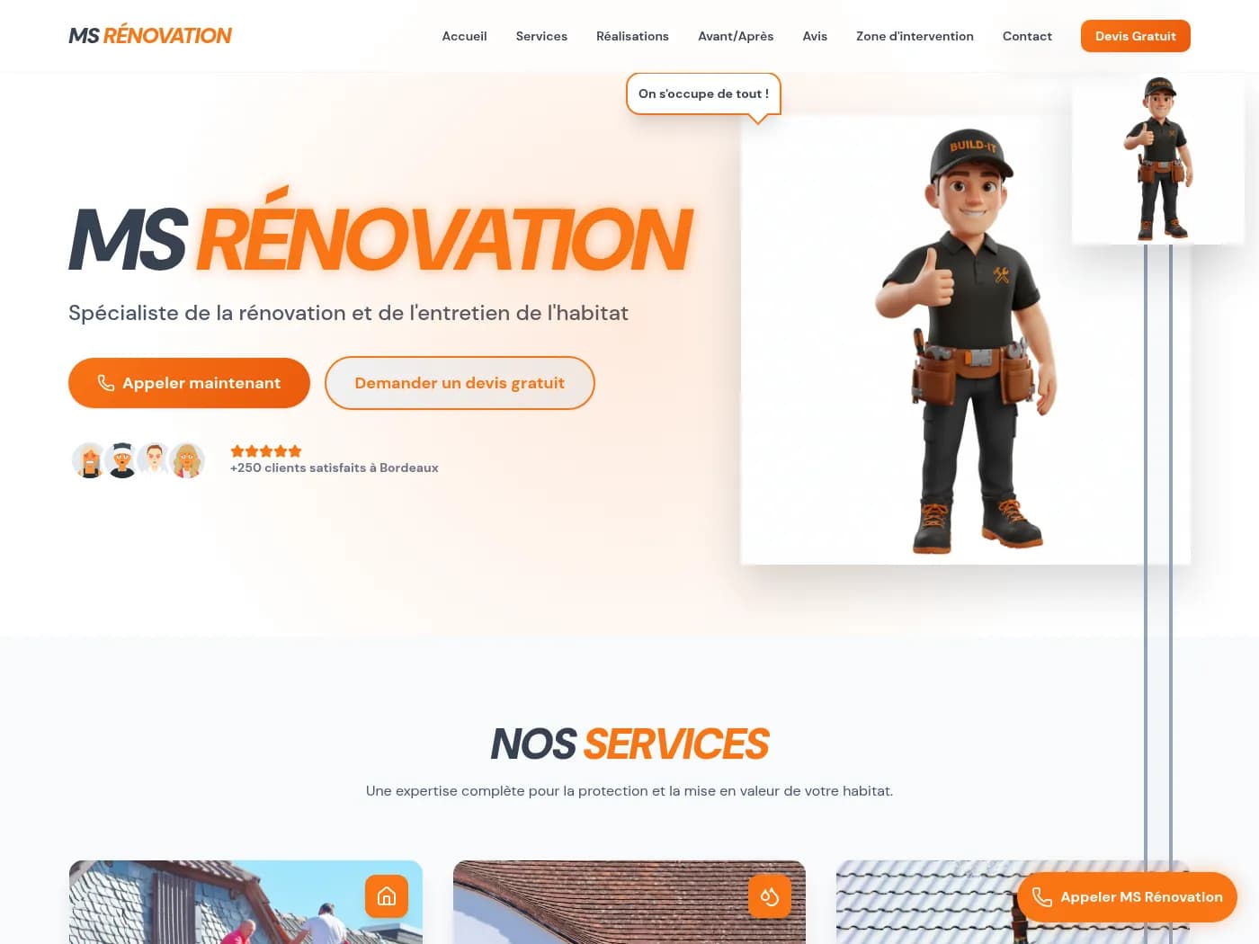 MS Rénovation Site