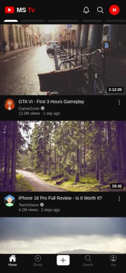 MS Tv Streaming