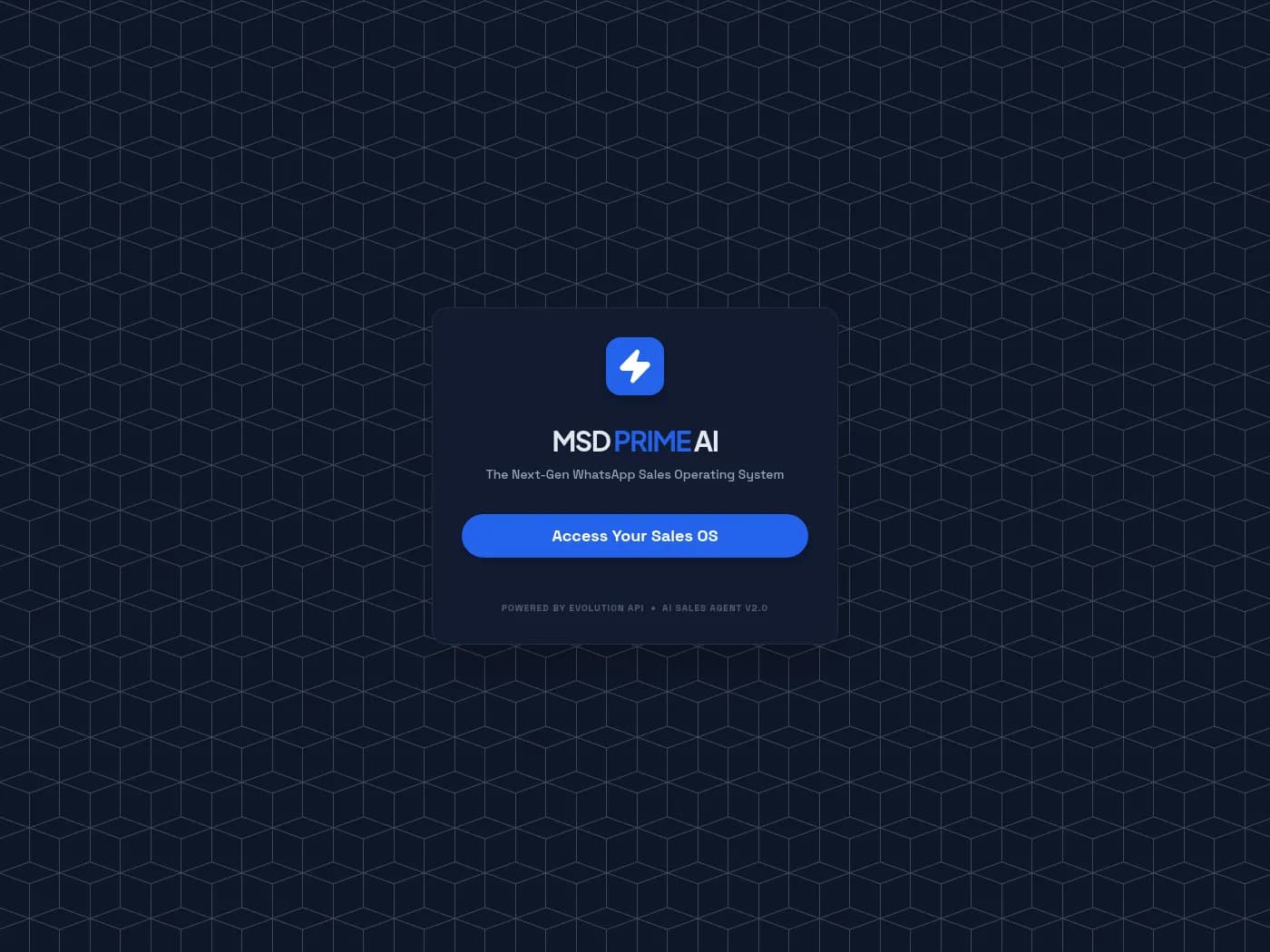 MSD PRIME AI CRM