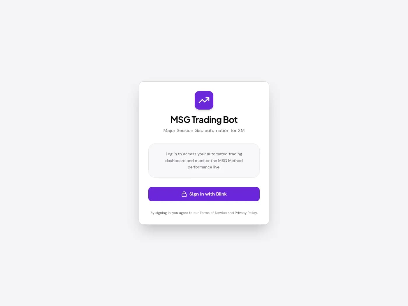 MSG Trading Bot