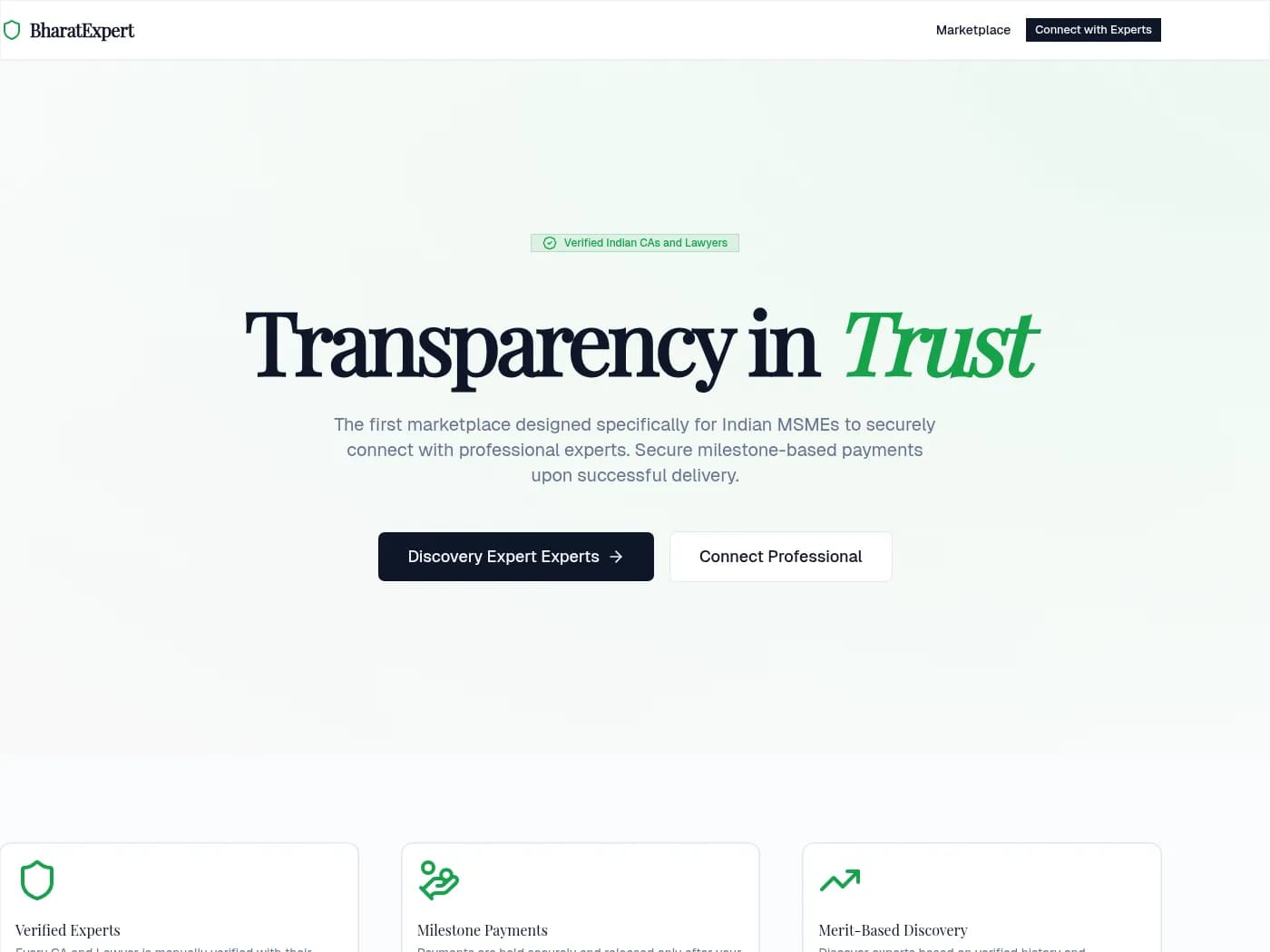 MSME Expert Marketplace
