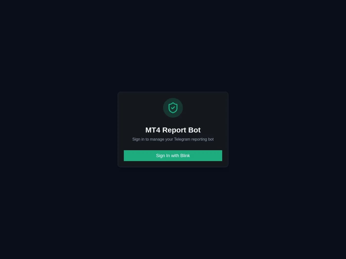 MT4 Telegram Report Bot