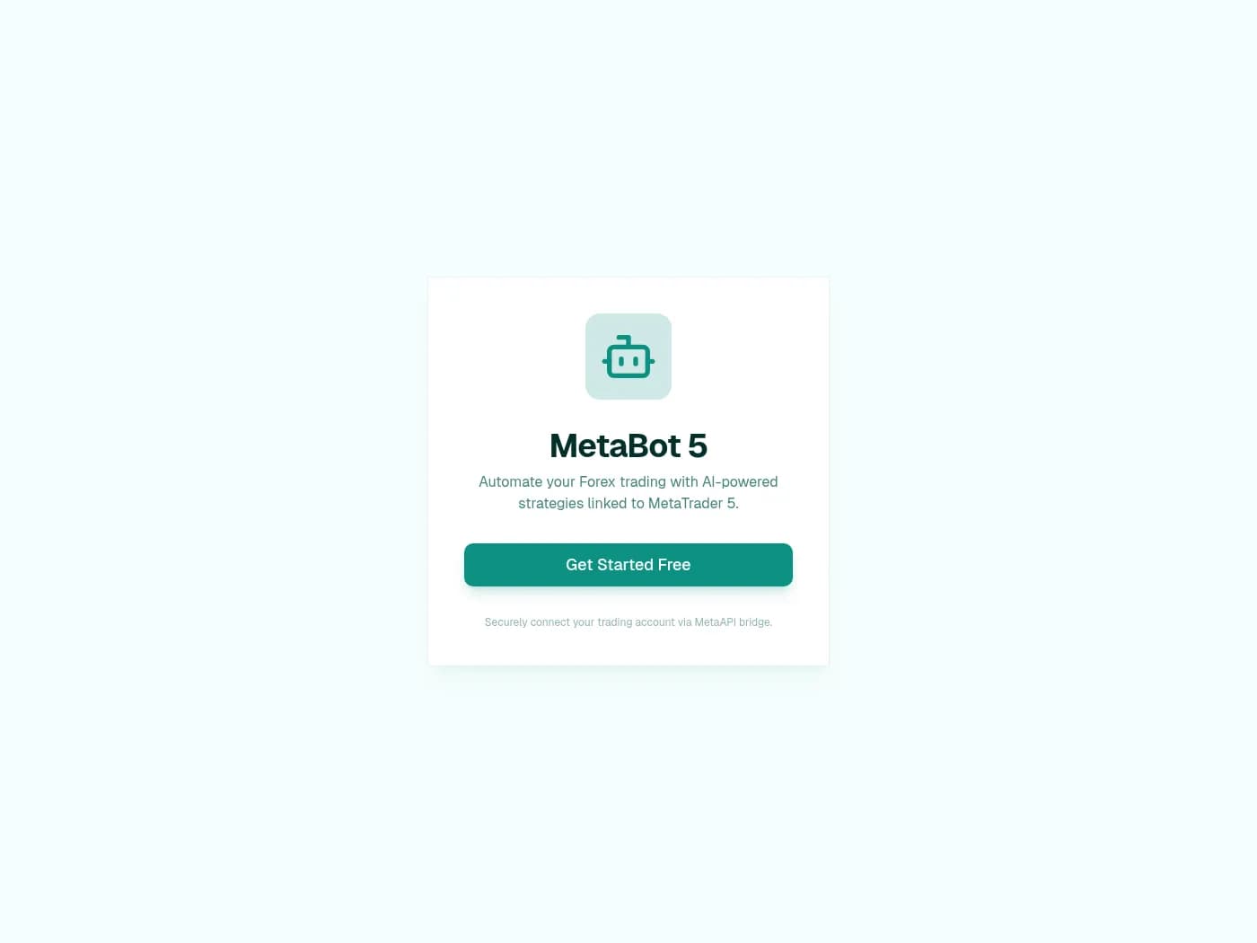 MetaTrader 5 Forex Bot