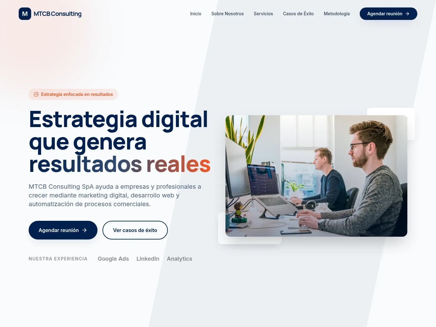 MTCB Digital Consulting Site