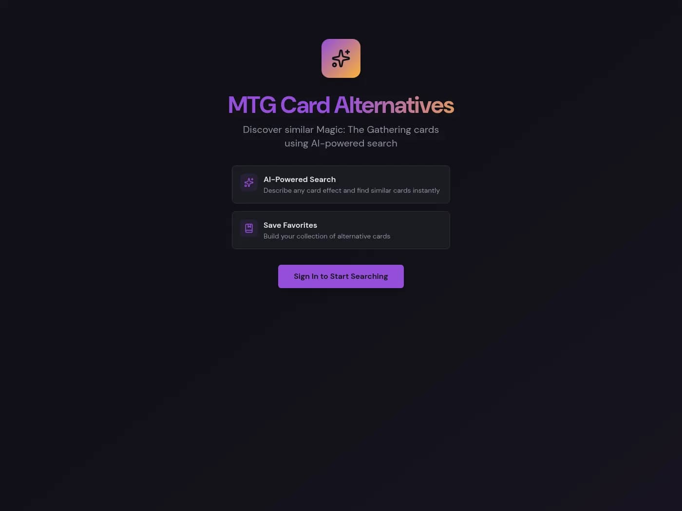 MTG Card Alternatives