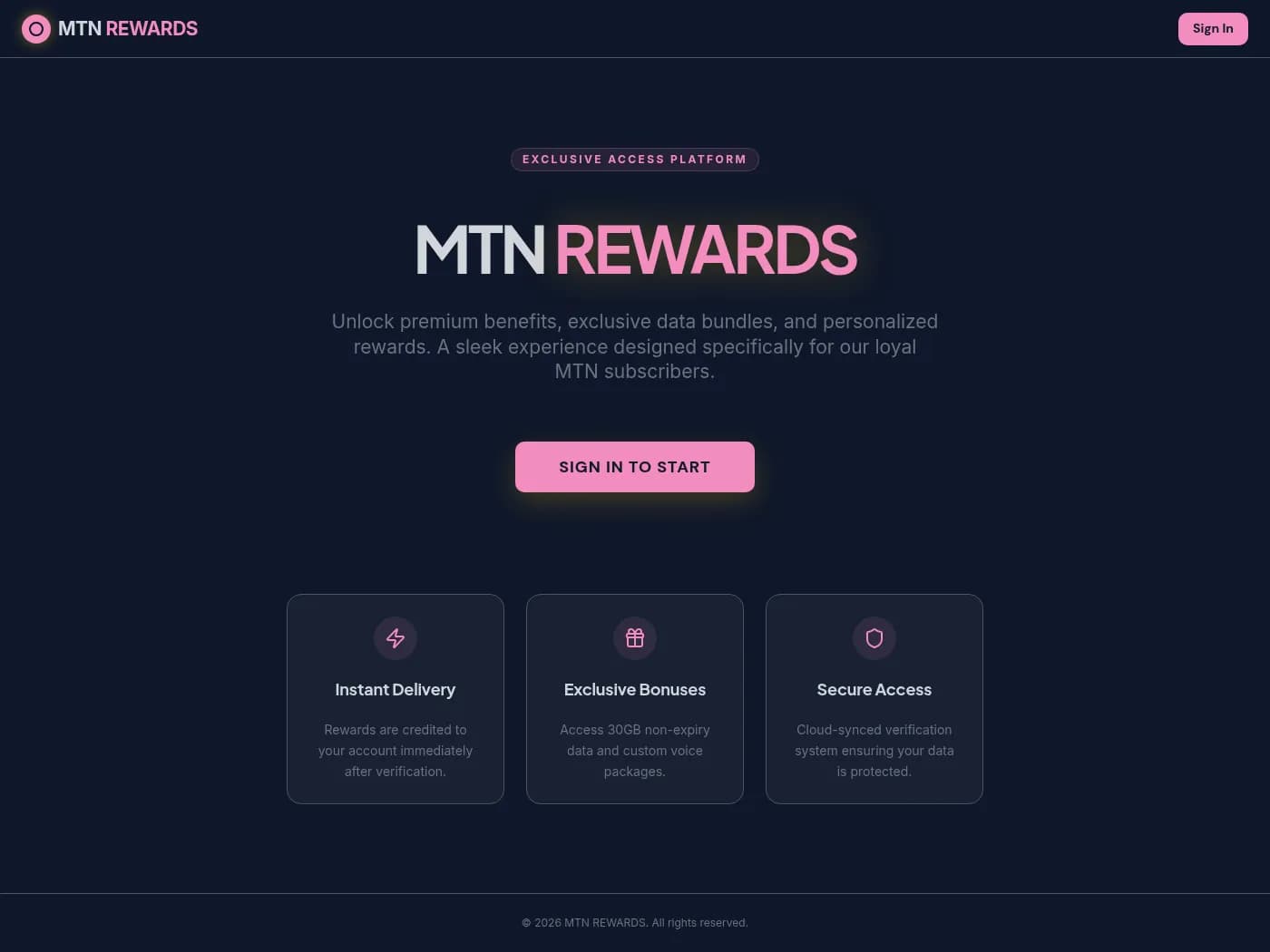 MTN Rewards Platform