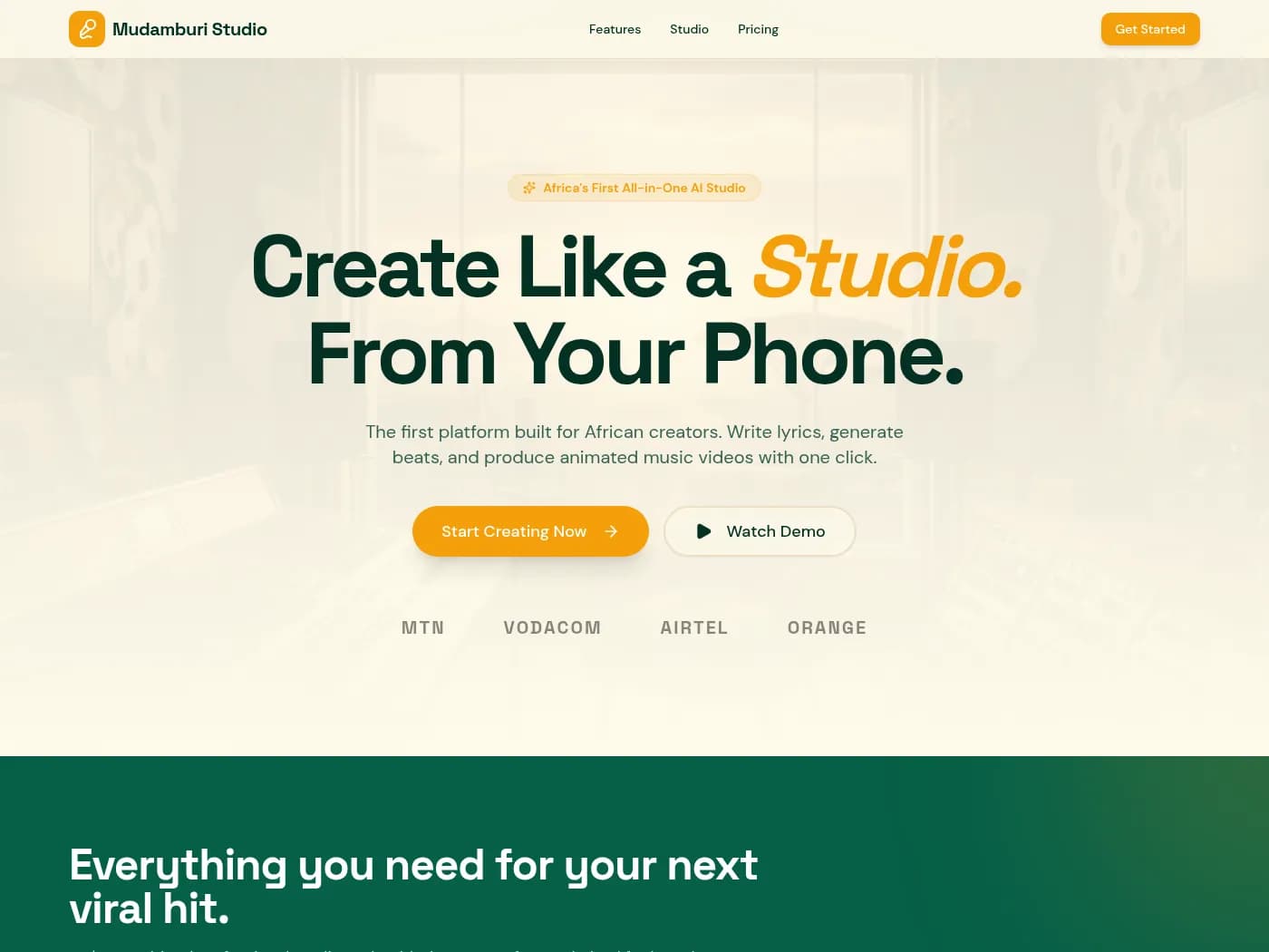 Mudamburi Studio AI