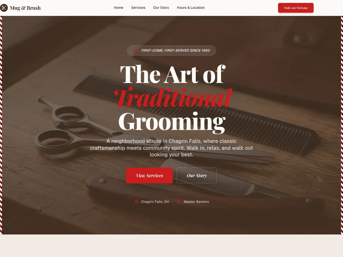Mug & Brush Shop Site