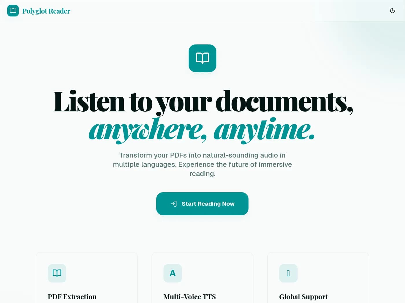 Polyglot PDF Reader