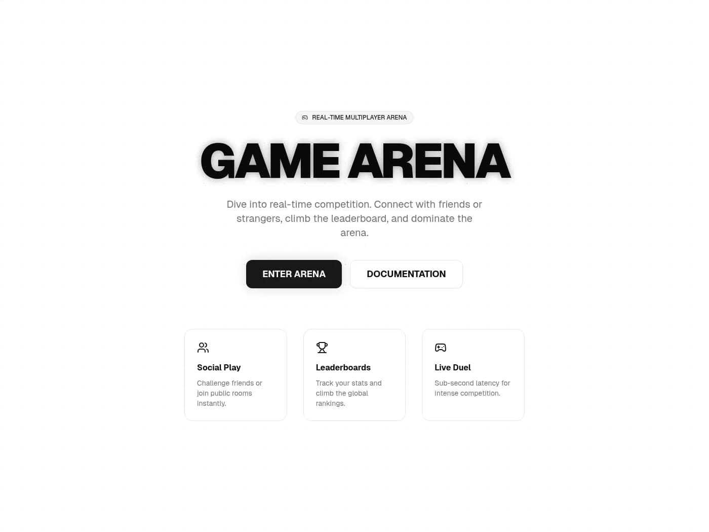 Multiplayer Game Arena