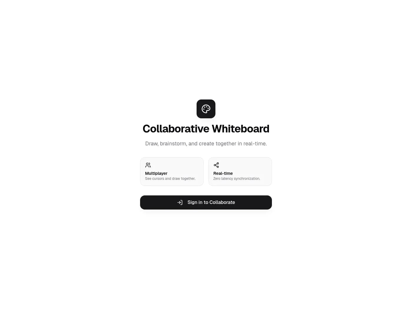 Collaborative Whiteboard