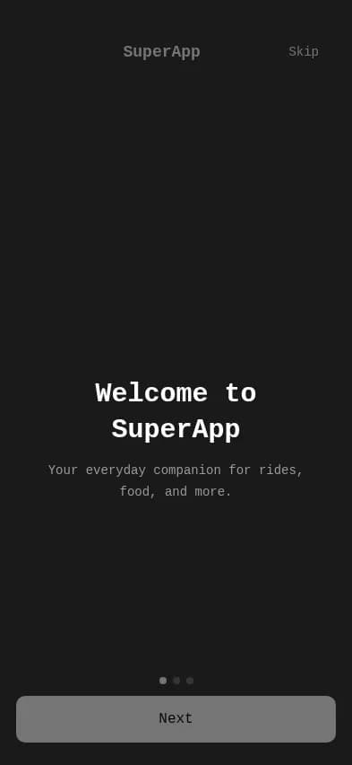 SuperApp Multi Services